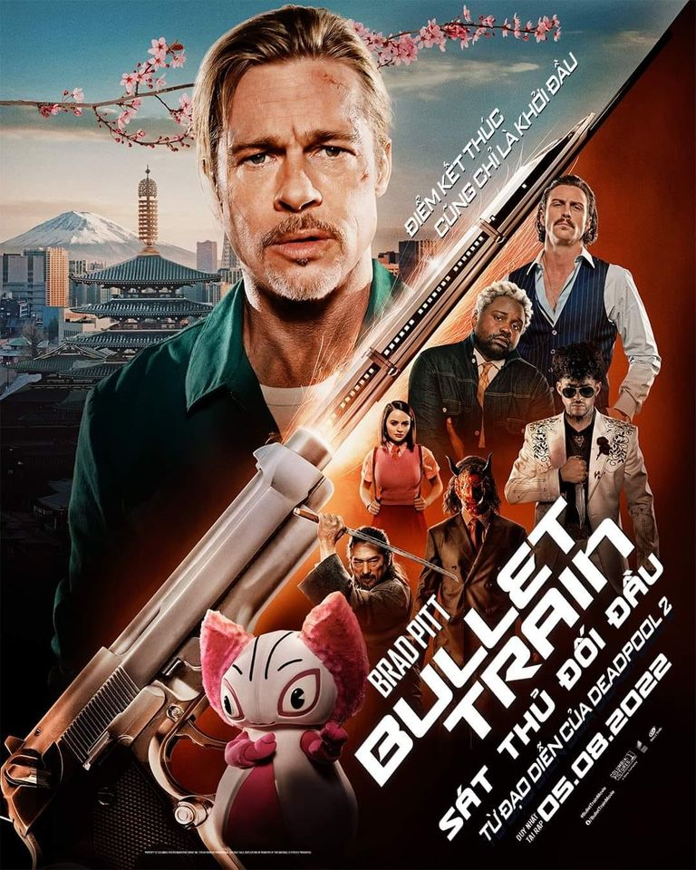 Poster mới của BULLET TRAIN | Vincom