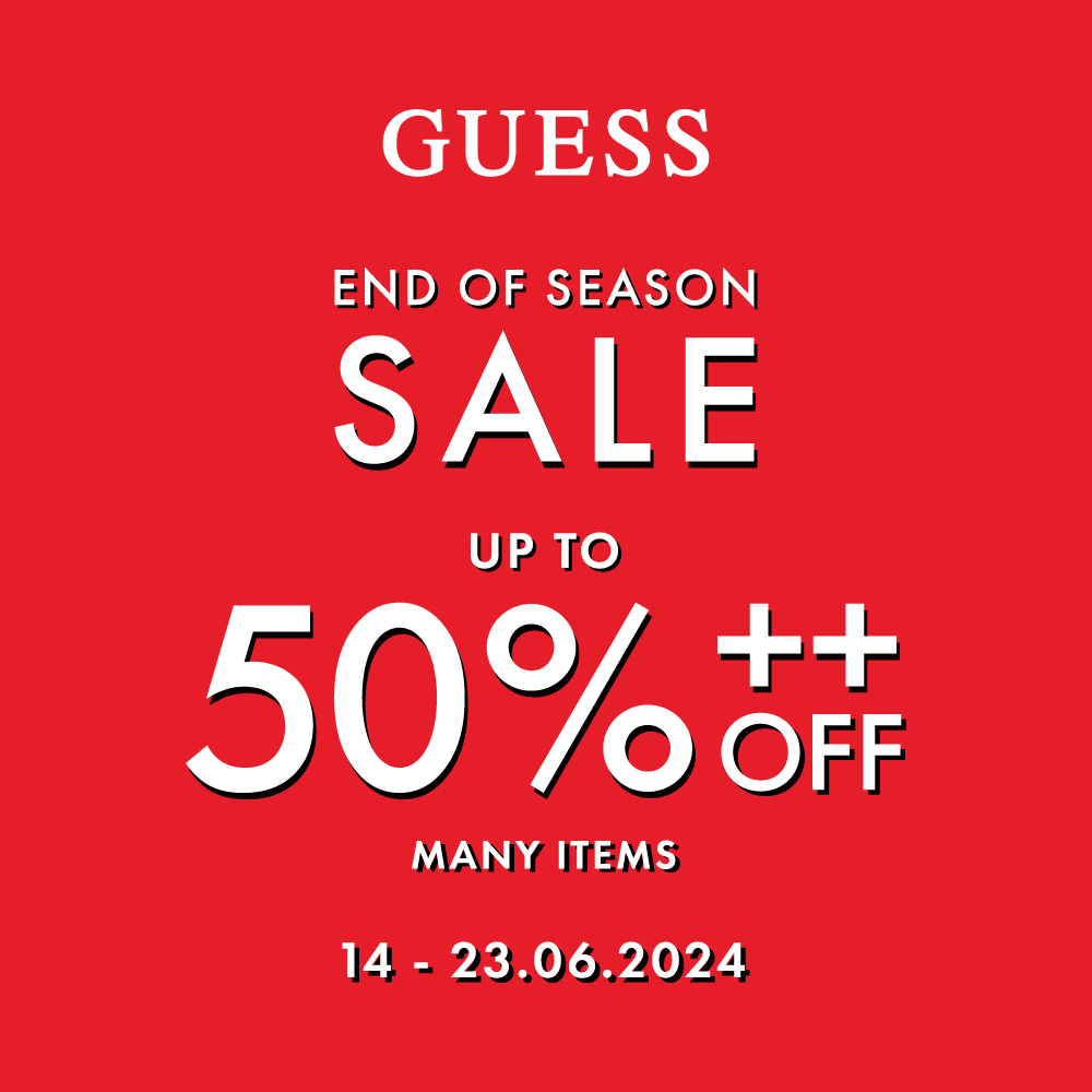 GUESS END OF SEASON SALE - UP TO 50%++ OFF MANY ITEMS | Vincom