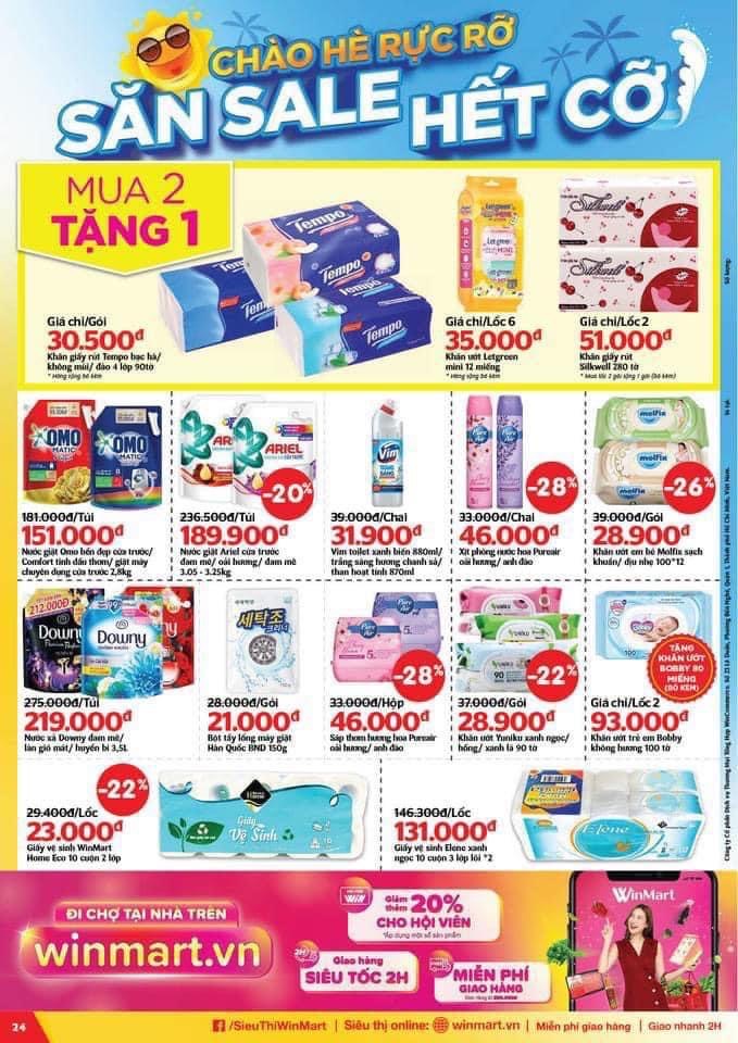 WinMart: Chào Hè rực rỡ- Săn Sale hết cỡ cùng WinMart | Vincom
