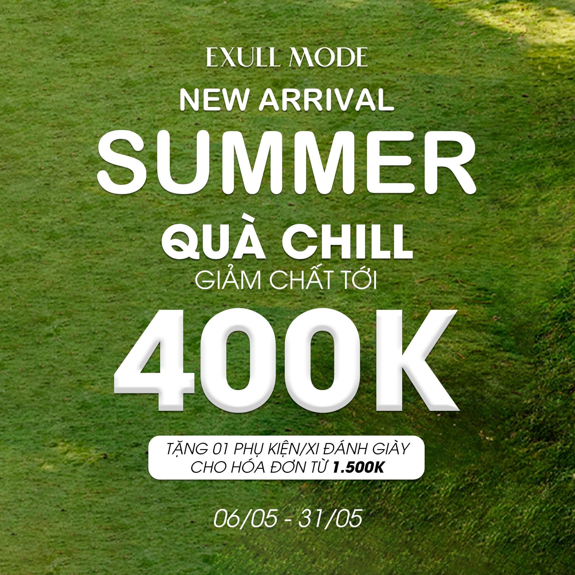 Chào hè cùng special deal từ Exull Mode Vincom Plaza Lý Bôn Thái Bình ...
