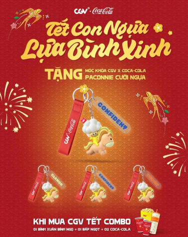 Tết này ra rạp rinh ngay móc khóa Paconnie siêu xịn từ CGV x Coca-Cola ...
