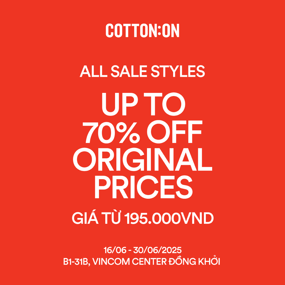 THE BIGGEST SALE OF THE SUMMER | Vincom