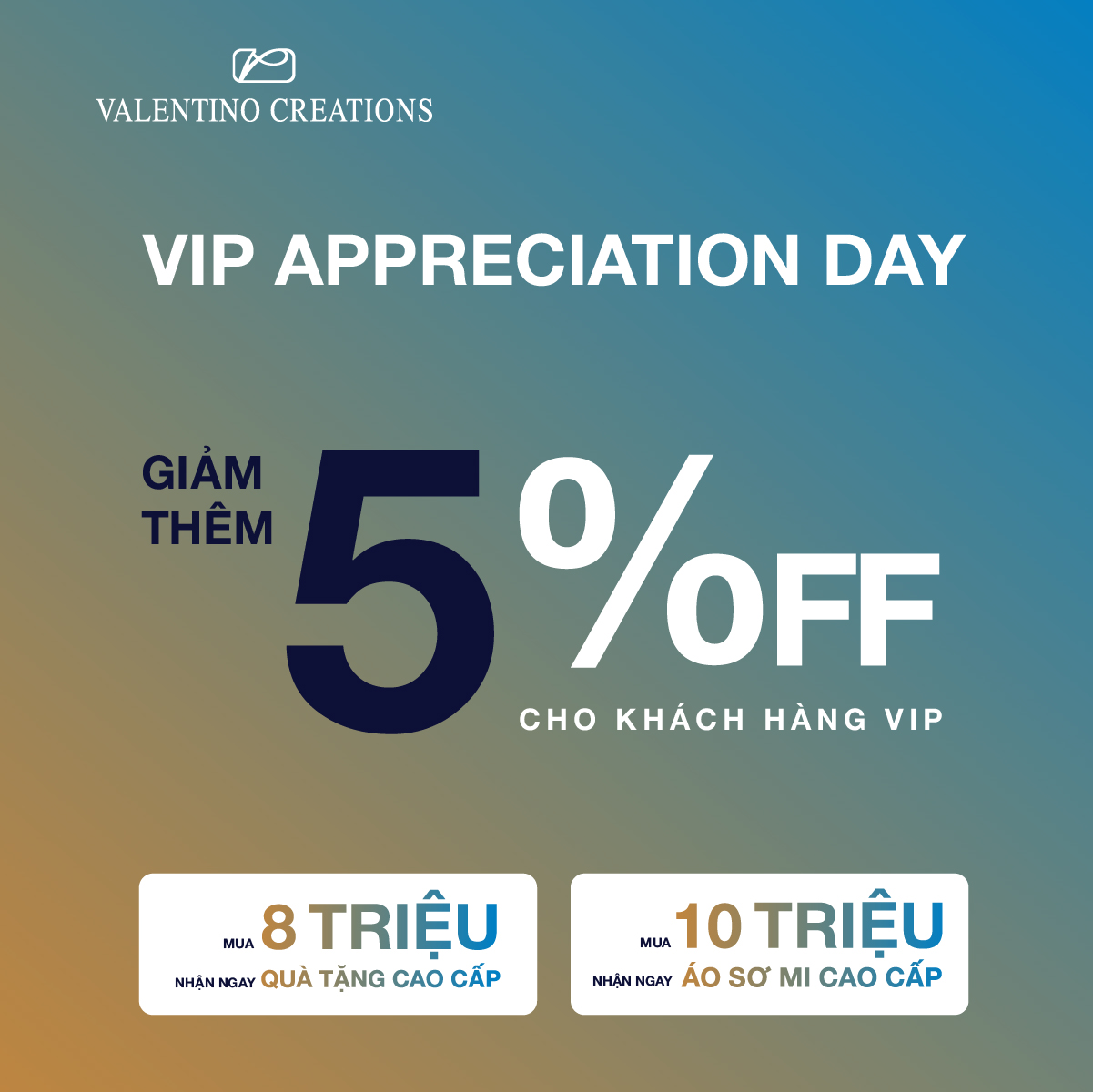 VALENTINO CREATIONS - VIP APPRECIATION DAY | Vincom