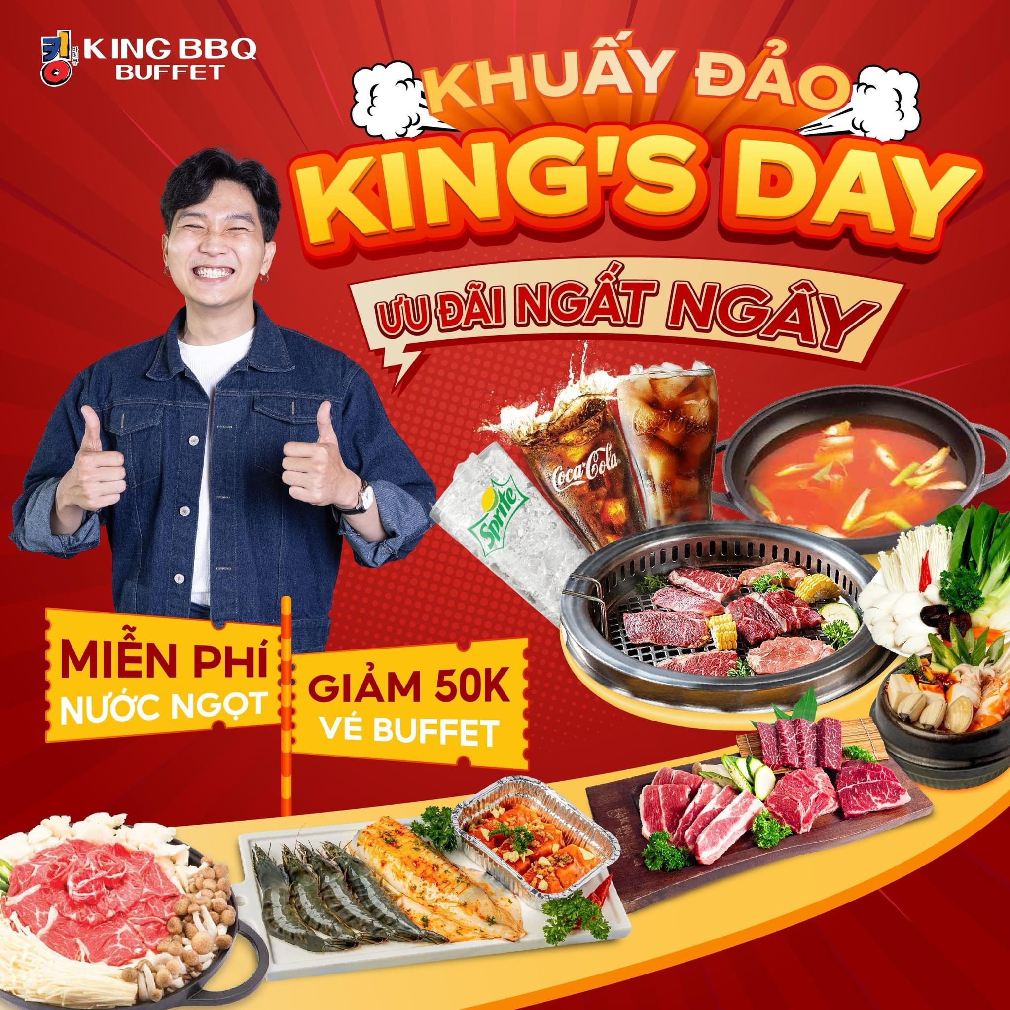 KHUẤY ĐẢO KING'S DAY - ƯU ĐÃI NGẤT NGÂY | Vincom